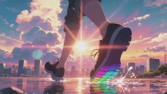 Мультфильм - клип «Босиком по лужам» // Аниме