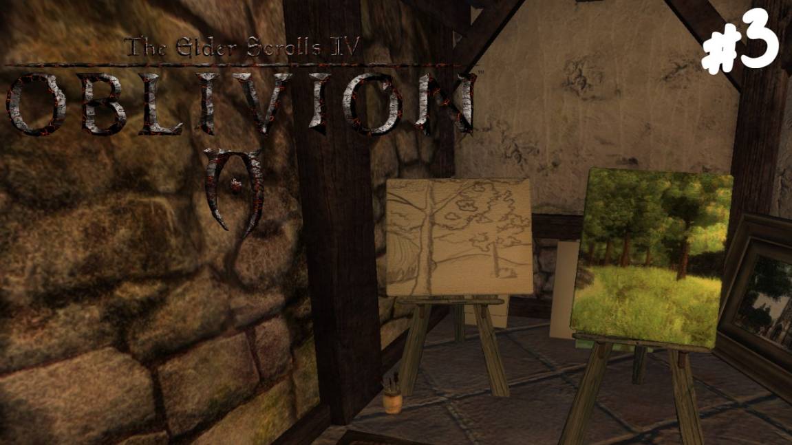 The Elder Scrolls IV: Oblivion - Прохождение #3 Волшебная кисть.