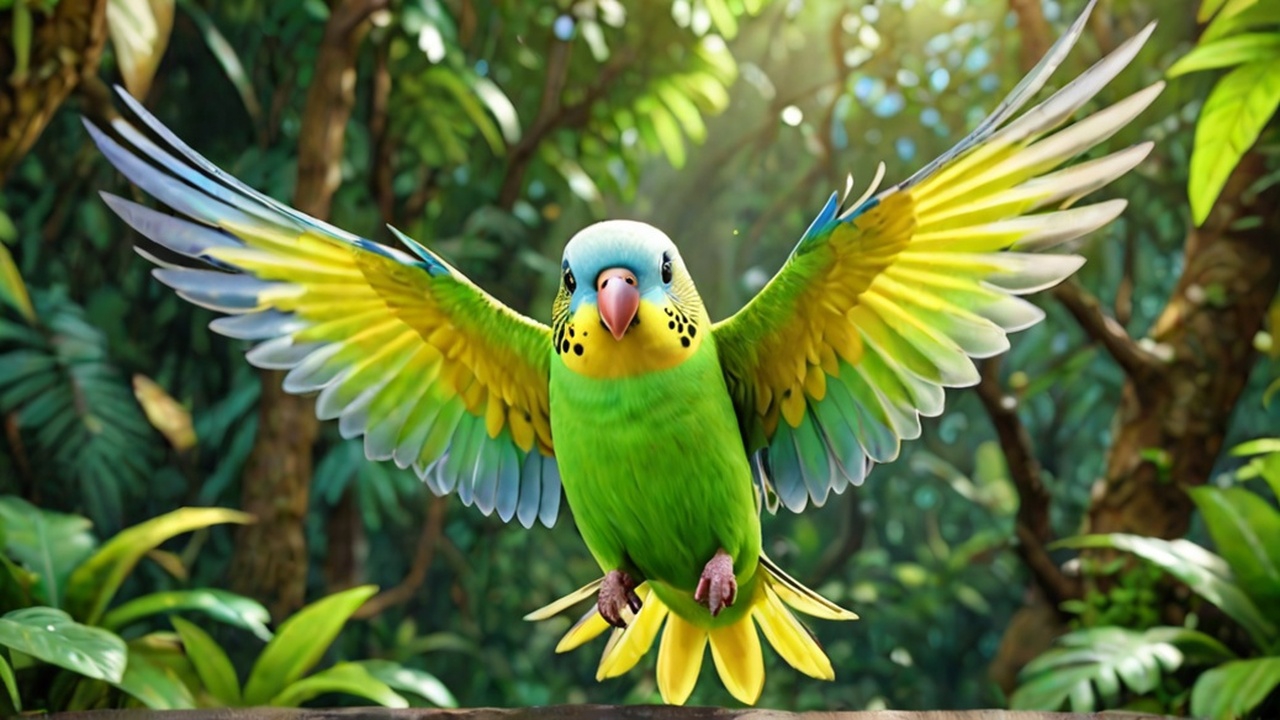 приключения попугая волнистика