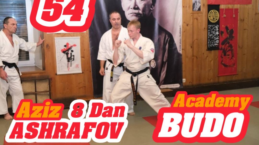 BUDO ACADEMY 54 AZIZ ASHRAFOV 8 DAN KIOKYSHIN OYAMA