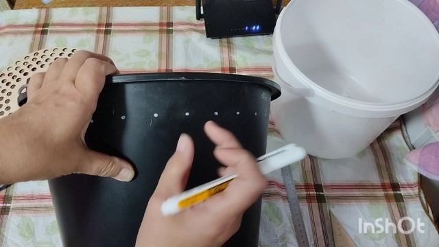 Кашпо из ротанга для начинающих,как проводить измерения и расчет.