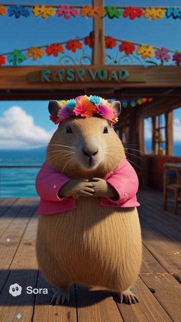 Капибара Каппи певица