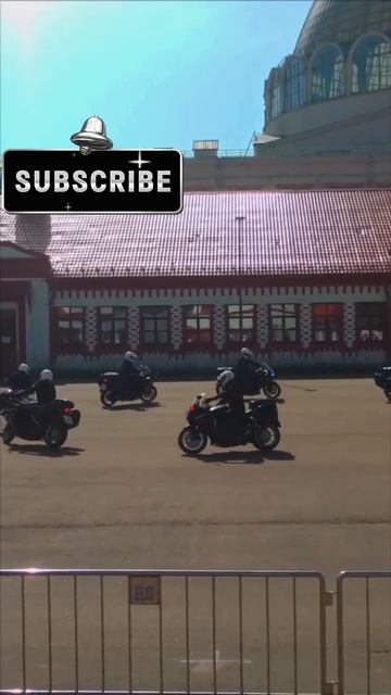 Уникальный эскорт Президента!