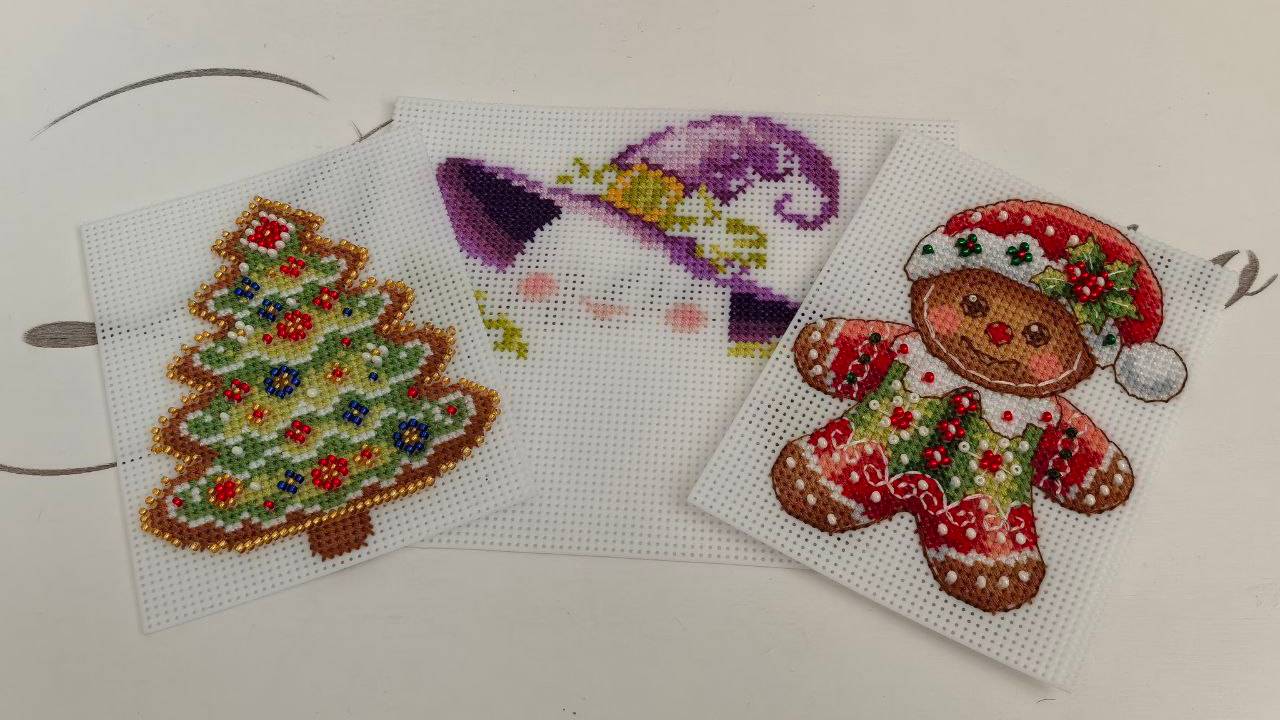 Почти рукодельный влог. Вышивальная неделя 11 - 18.10.2025