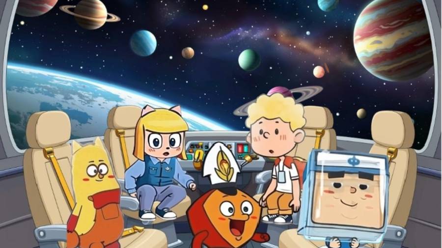 Персонажи *)  ▌ Мультсериал "Приключения капитана Ромбика и команды звездолета "Шарик"