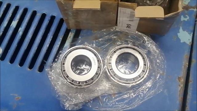 Купил 2 комплекта подшипников в редуктора для снегоболотохода из кузова мотоколяски СЗД