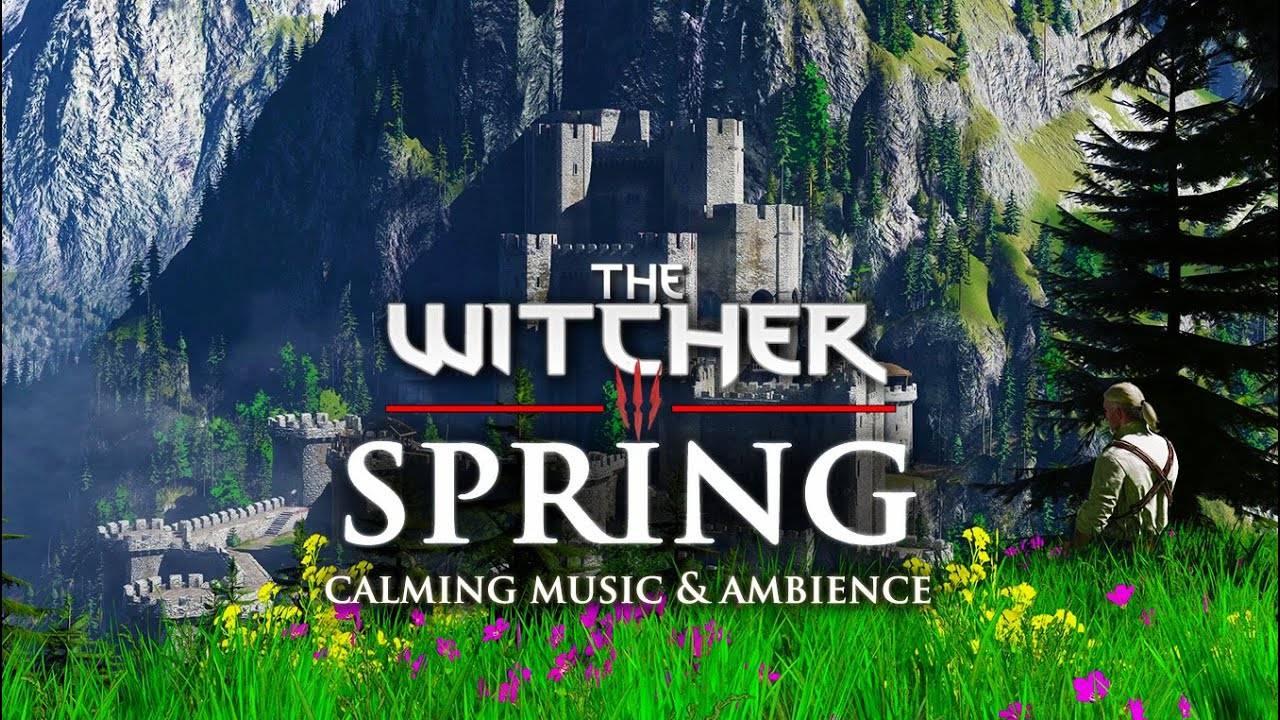 Ведьмак 3: Весеннее путешествие с Геральтом — Умиротворяющая музыка и атмосфера