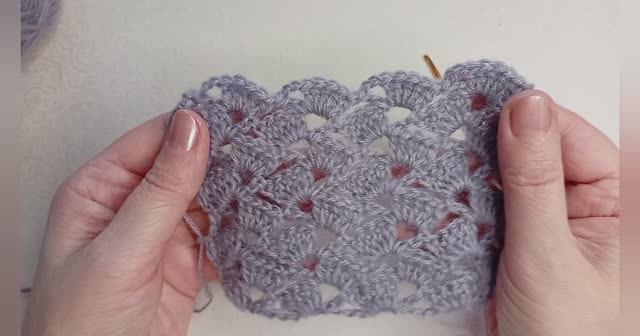 Вязание крючком. Узор крючком 🧶