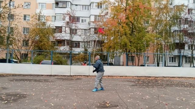 Разминка с копьём (9)