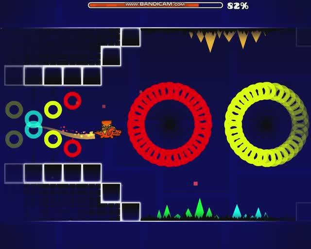 If TOE2 was level 1 by Defectum (Geometry Dash)