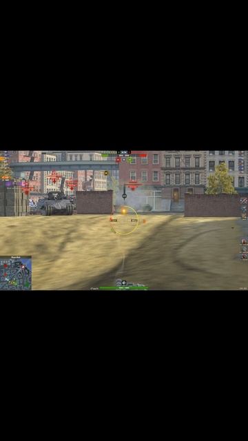 Tanks blitz Крутой парень не рассчитал силы Танки #блиц #блитс #MIRZABEG