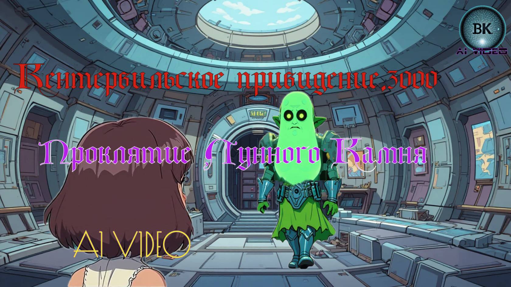 Кентервильское привидение.3000.Проклятие лунного камня. 2 серия