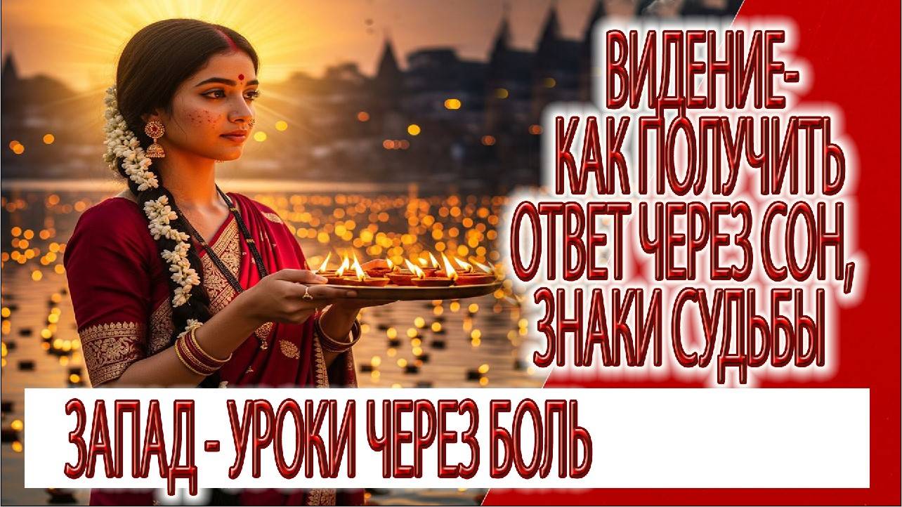 Видение - как получить ответ через сон, знаки судьбы, уроки Сатурна