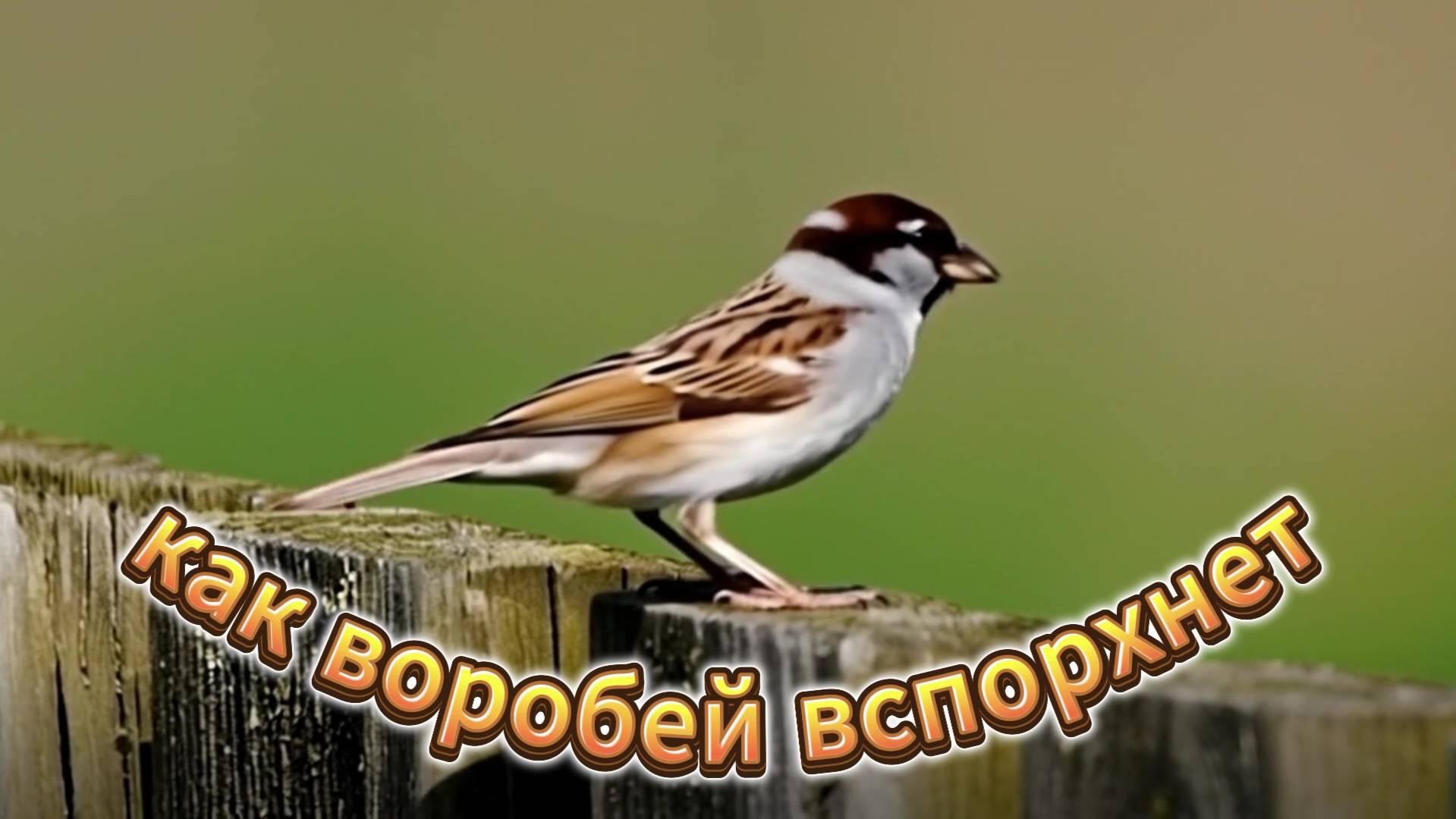 КАК ВОРОБЕЙ ВСПОТХНЕТ...Библия Притчи 26:2