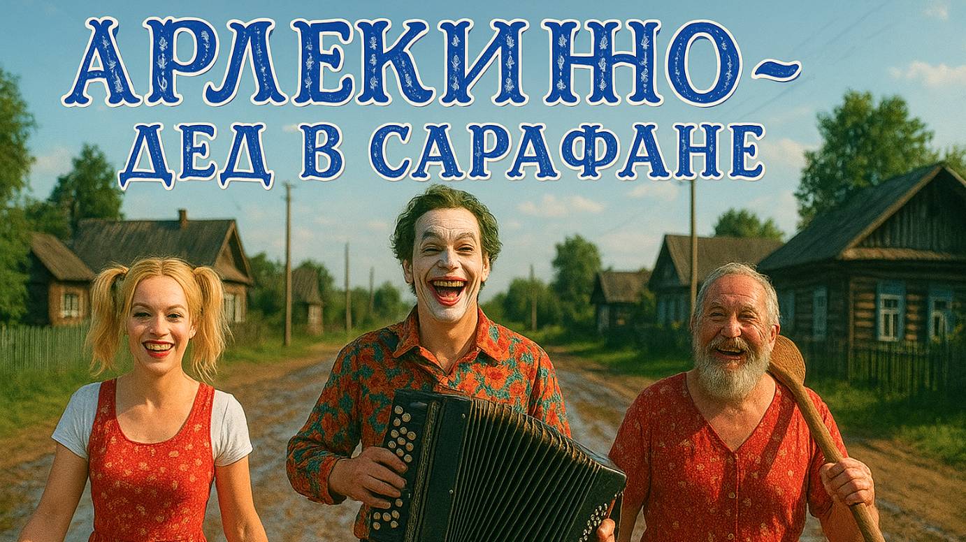 кавер группа "АРЛЕКИНО" - ДЕД В САРАФАНЕ колхозный панк-рок