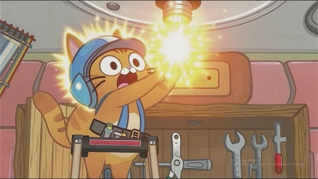 БУБУ устроился на работу электриком#2 BUBU got a job as an electrician. Котик БУ БУ на TV Мяу!