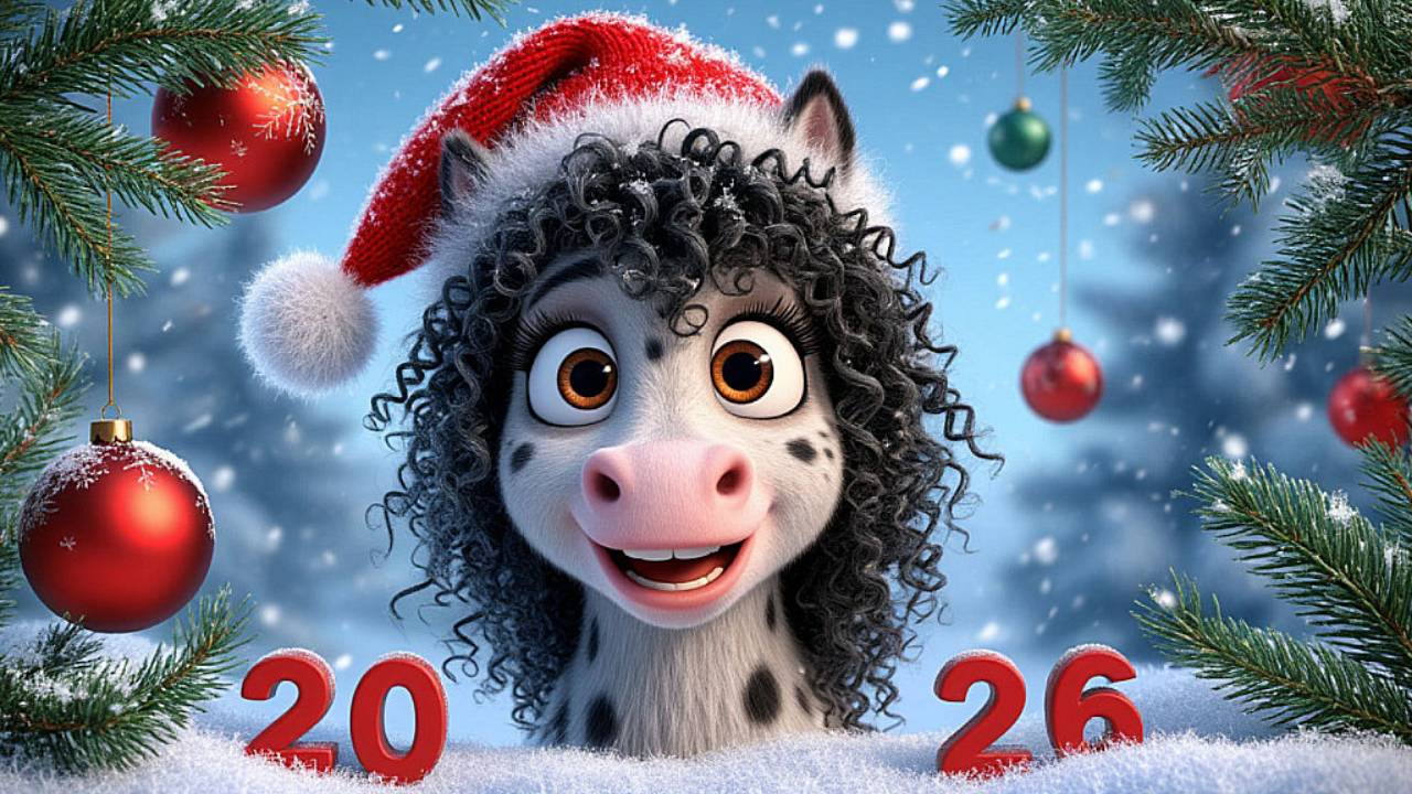 С Новым 2026 годом и Рождеством ! Поздравления от Деда Мороза  С Новым 2026 годом и Рождеством!