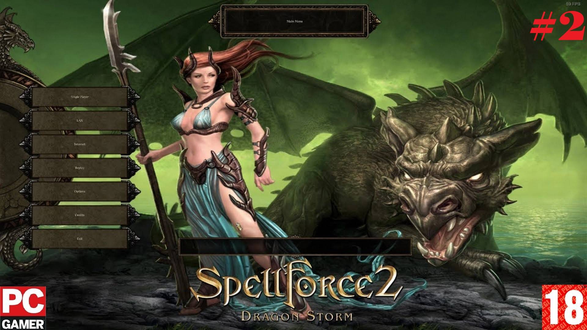 SpellForce 2: Dragon Storm (2009) (PC) - Прохождение #2. (без комментариев) на Русском.