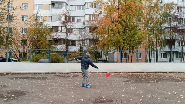 Разминка с копьём (4)