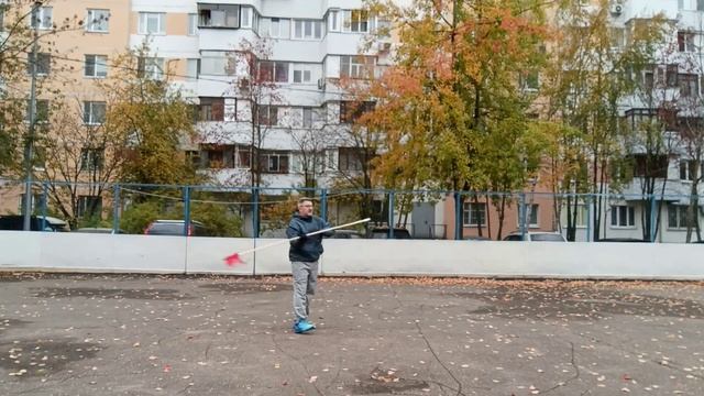 Разминка с копьём (7)