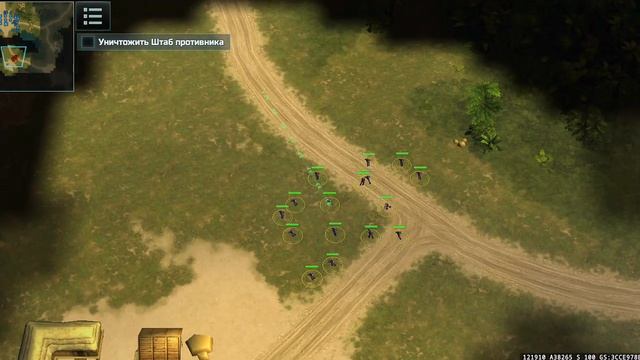 Art of war 3. Обучение. Кампания. Игра за сопротивление. Миссия 1.