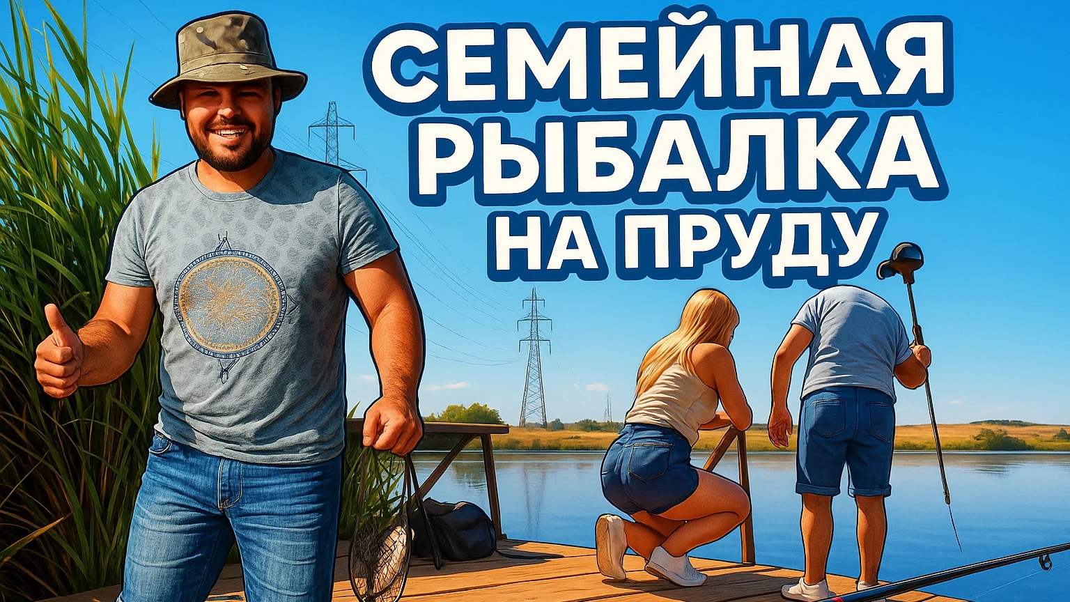 Рыбалка на карпа и карася на донку на пруду в 2025