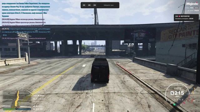 GTA 5 Majestic RP # 32 Новый Дальнобойщик 4 ранг первый заработок на фургоне
