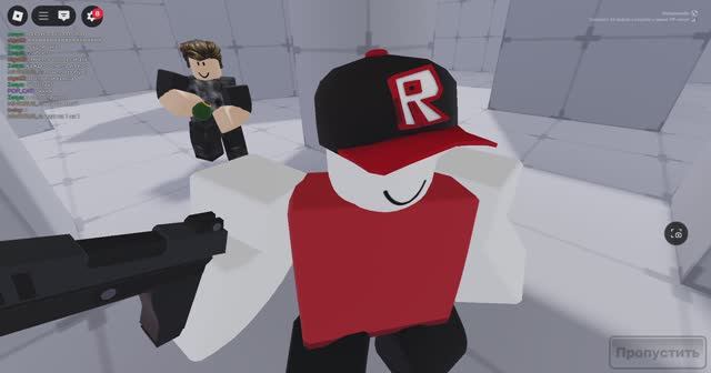 Roblox соперники играю с никитой против Мирослава (на новом аккаунте)