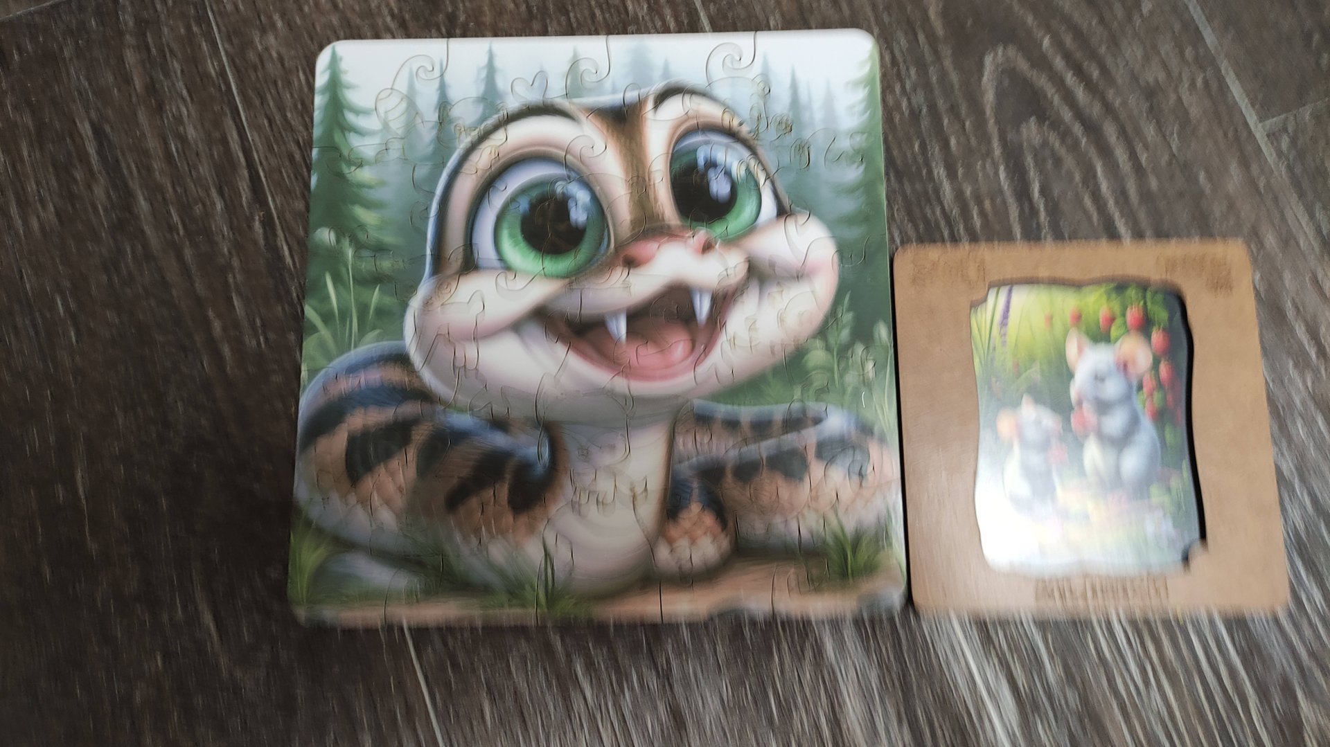 Обзор сложного пазла из дерева в виде непоими чего часть 1