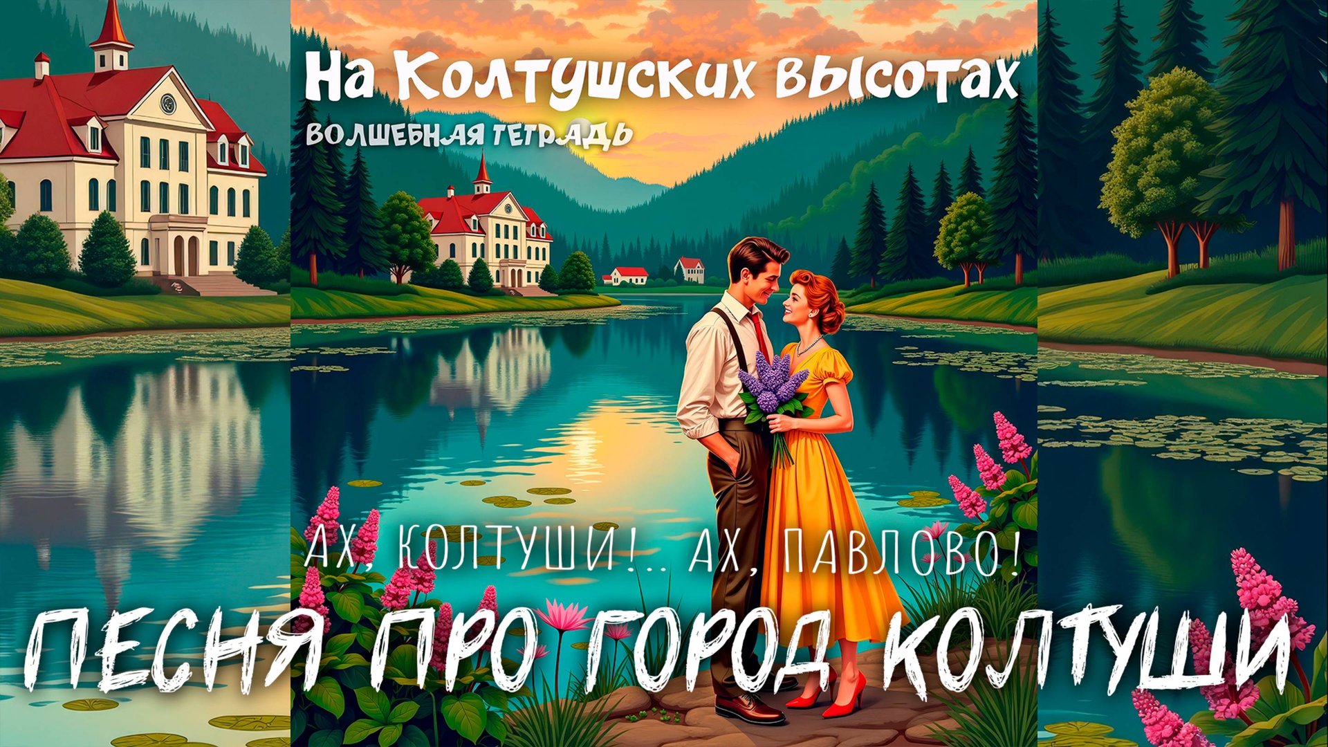 Волшебная тетрадь. "На Колтушских высотах". Песня о городе Колтуши в Ленинградской области.