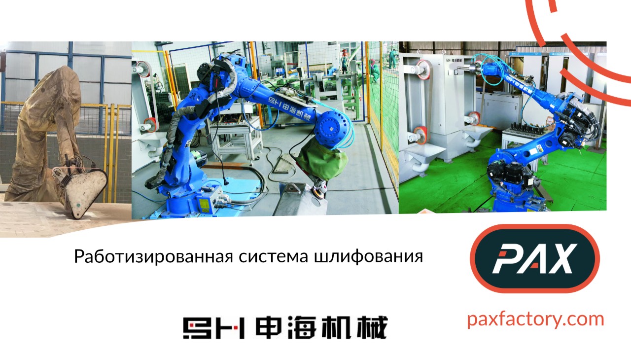 Роботизированная система шлифования