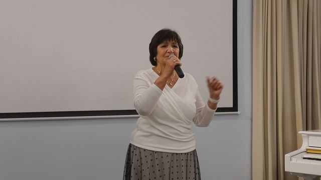 Наталья Фомина 5 номер концерта "Кинопанорама", песня из кинофильма "Телеграмма"