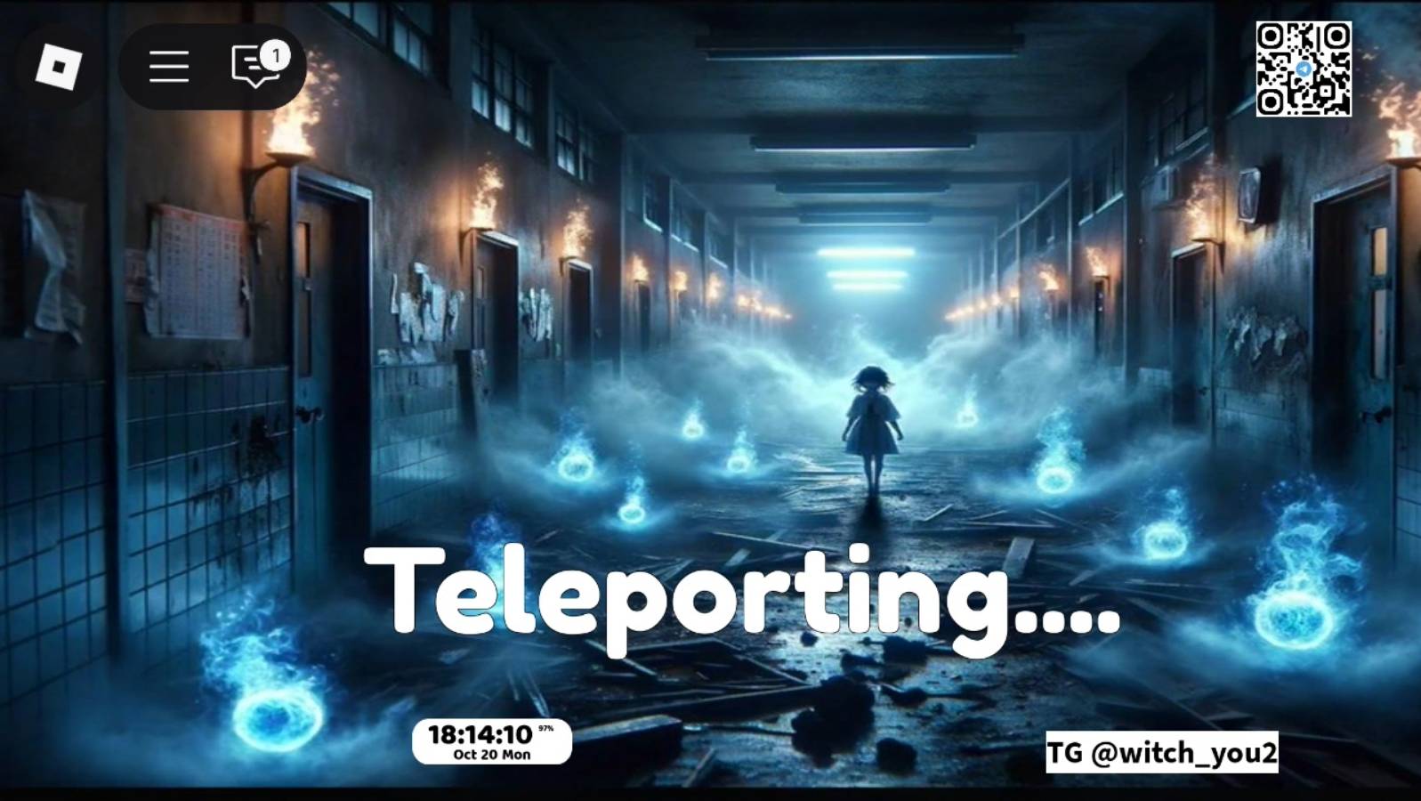 Попытка пройти локацию: Школа; Босс: Natre; Уровень: Кошмар в и Призрак у Двери. 18:12:48 20.10.2025