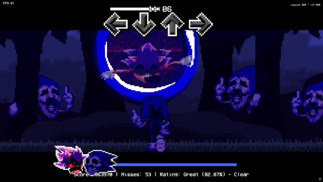 FNF против Sonic.EXE: слишком много неприятностей