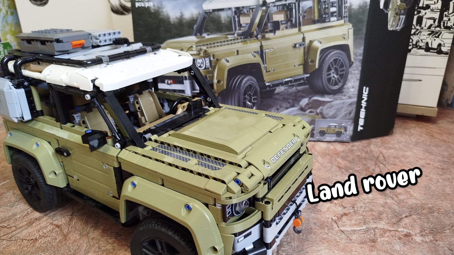 Обзор на лего техник ленд Ровер дефендр