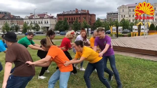 Чувашская народная игра "Поймай коня за хвост"