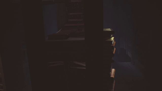 Little Nightmares #5. Глава 2. Библиотека. Рельсы