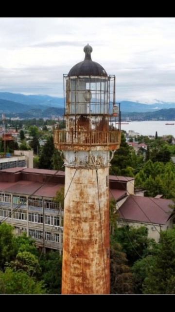 Абхазия. Сухумский маяк. Из фото в видео. ИИ