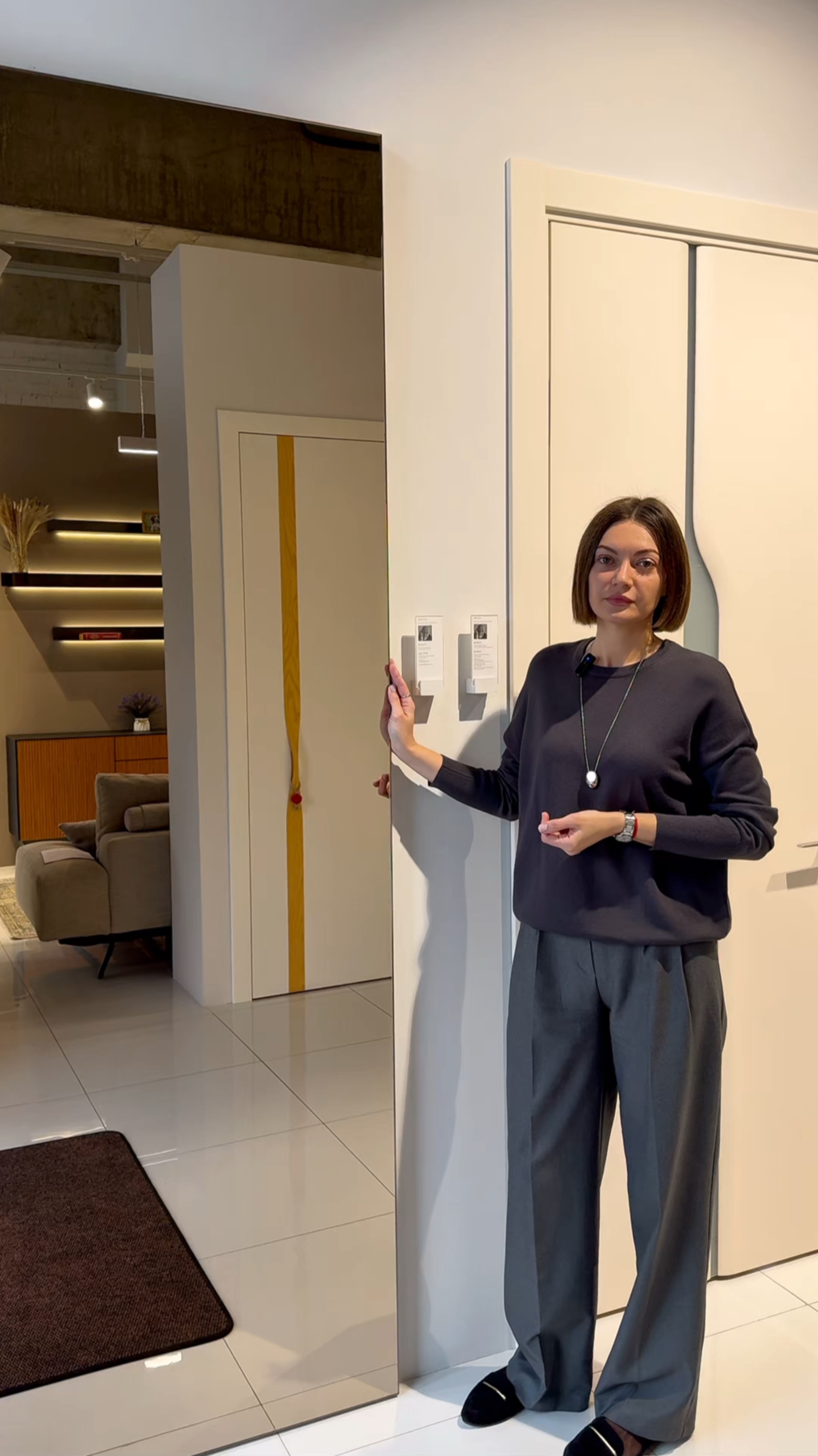 Двери Cascate Porte на системе Magic