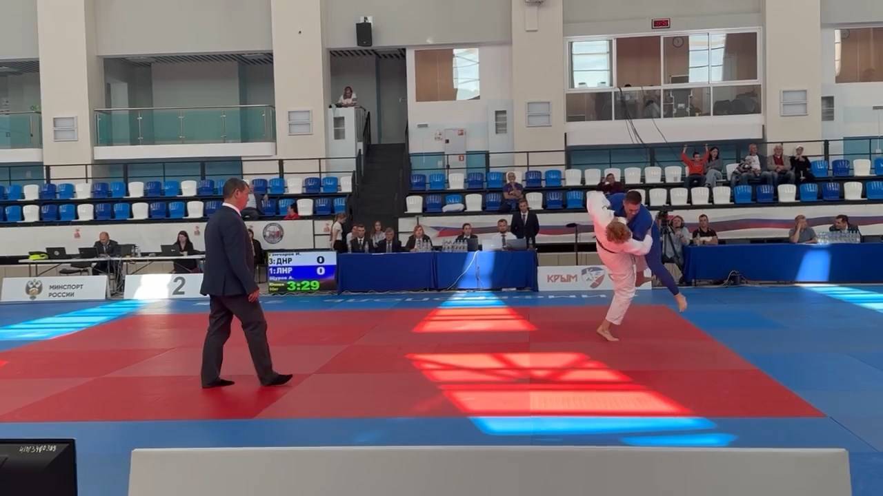 Гончаров Илья-1 схватка,Битва Городов Новороссия,соревнования по дзюдо