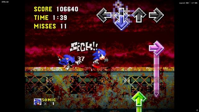 FNF против Sonic.EXE: Противостояние самому себе 2