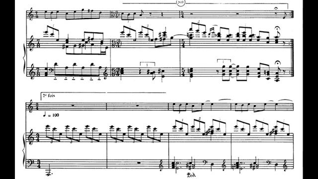 Равель: Соната для скрипки и фортепиано "Posthume"