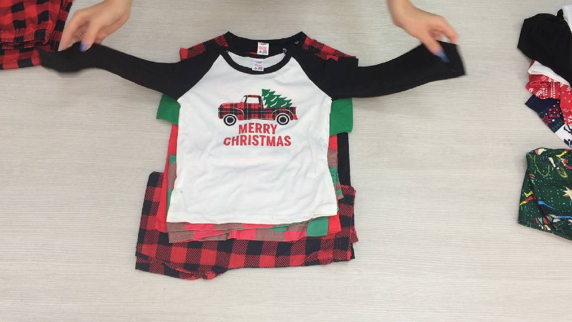 стд56п. Пижамы детские Новый Год сток