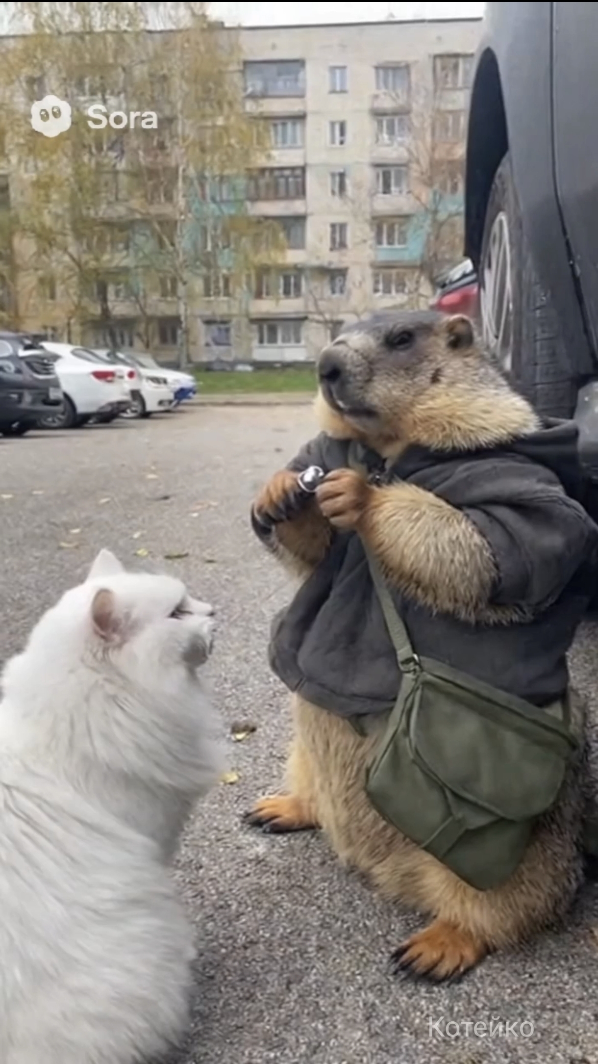 Колпачковый челлендж. Сериал "Котейко". Эпизод 11.