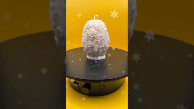 Интерьерные свечи ручной работы .