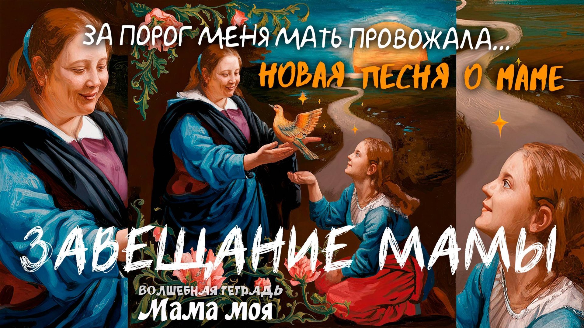Волшебная тетрадь. "Мама моя". Новая песня о матери. Материнское наставление дочери. Завещание.