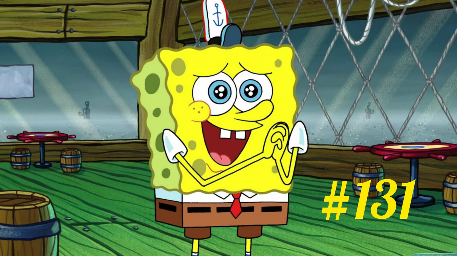 Губка Боб🔥 spongeBob👍 губка боб квадратные штаны😎 игры для детей🤘кулинарный поединок  #131