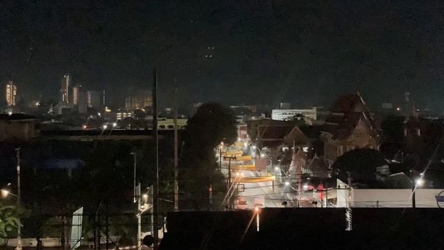 Ночь и день в Паттайе. Вид на Сухомвит. Relax musi. 1080 HD 30fps