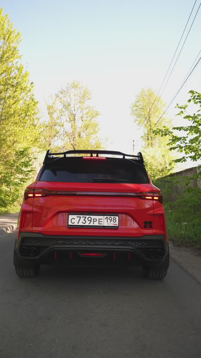 Даунпайп для Geely Coolray. Новое звучание машины!