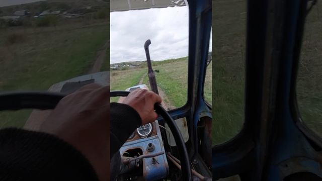 Поездка на МТЗ-80 вдоль реки!